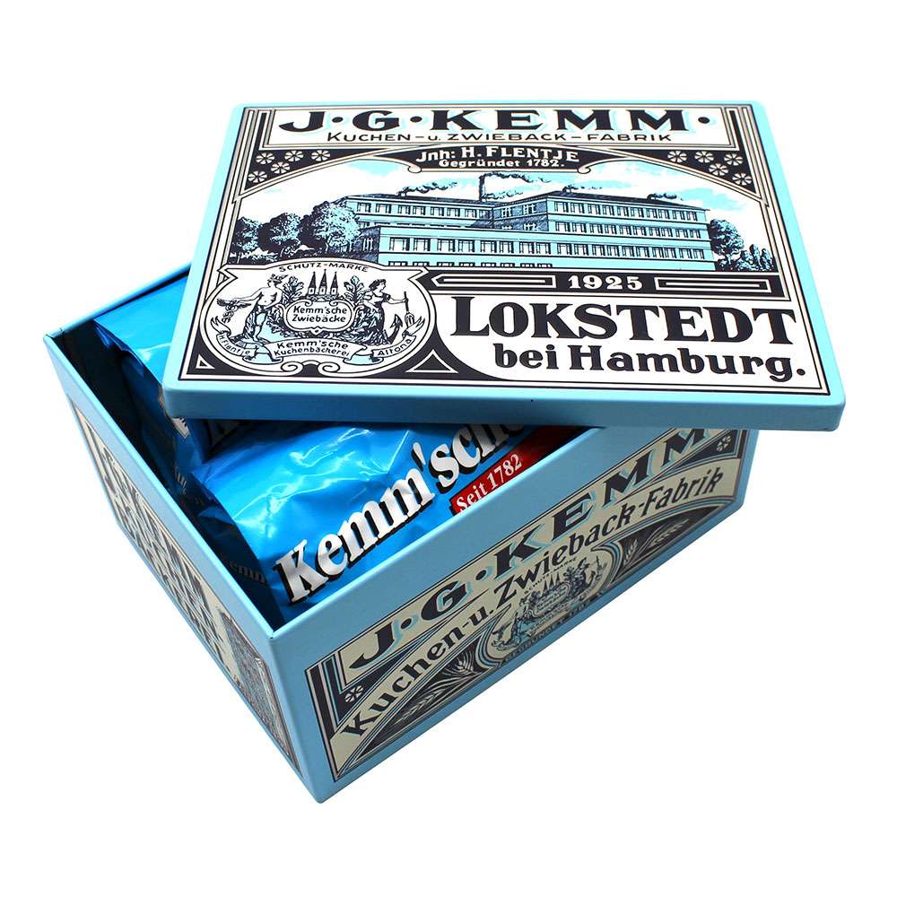 Echte Kemm'sche Kuchen in Nostalgiedose | Schrader Genussversand