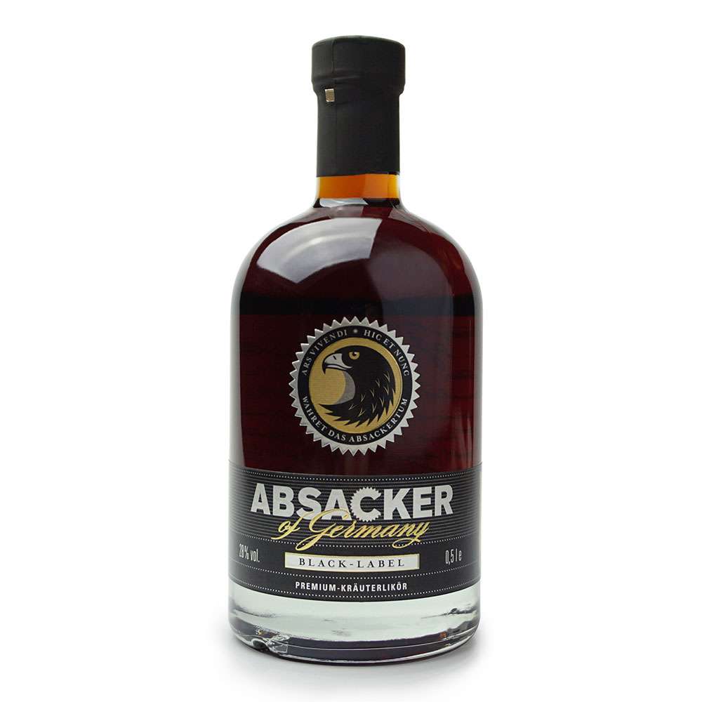 Absacker of Germany Premium-Kräuterlikör 28% | Schrader Genussversand
