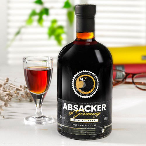 Absacker of Germany Premium-Kräuterlikör 28% | Schrader Genussversand