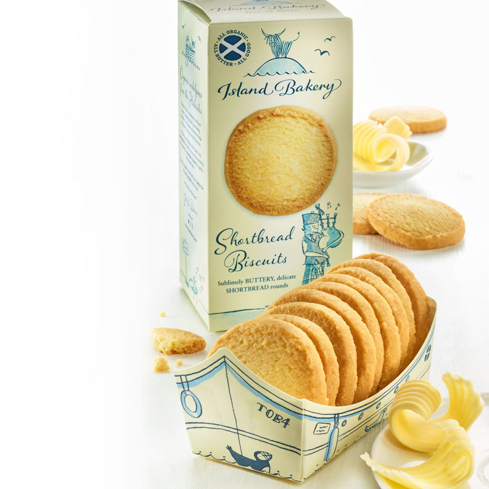 Island Bakery Buttergebäck Biscuits Bio | Schrader Genussversand